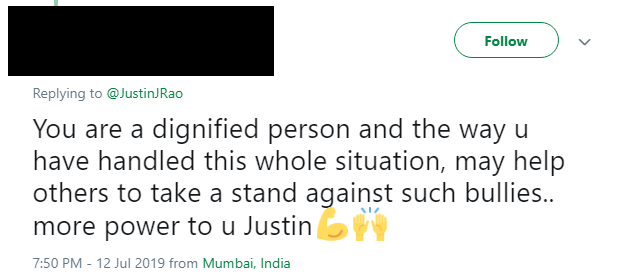 Justin Rao, the Journalist Kangana Ranaut Accused, Thanks People for ...