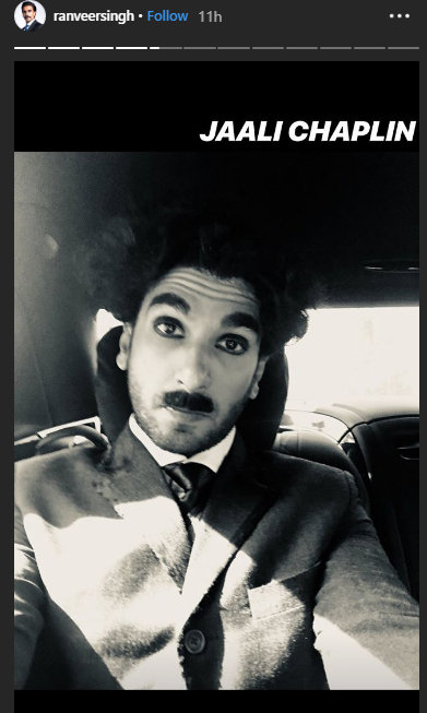 Ranveer Singh Captures His Film Career in 10 Selfies On Instagram ...