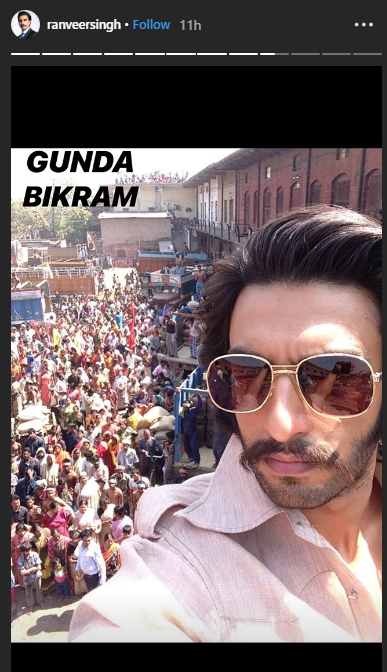 Ranveer Singh Captures His Film Career in 10 Selfies On Instagram ...