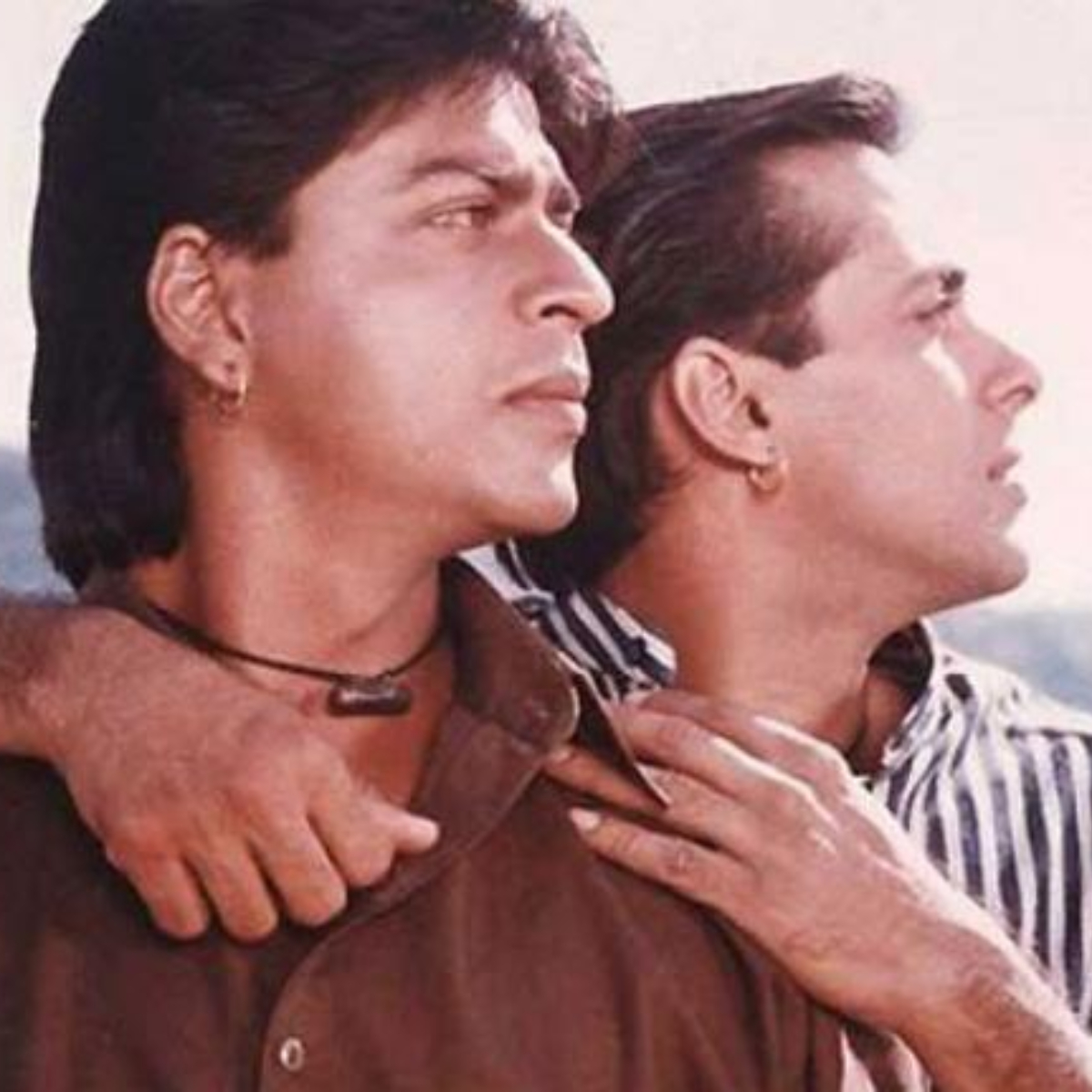 Shahrukh Khan With Salman Khan In Movie Shahrukh Khan With Salman Khan In Movie