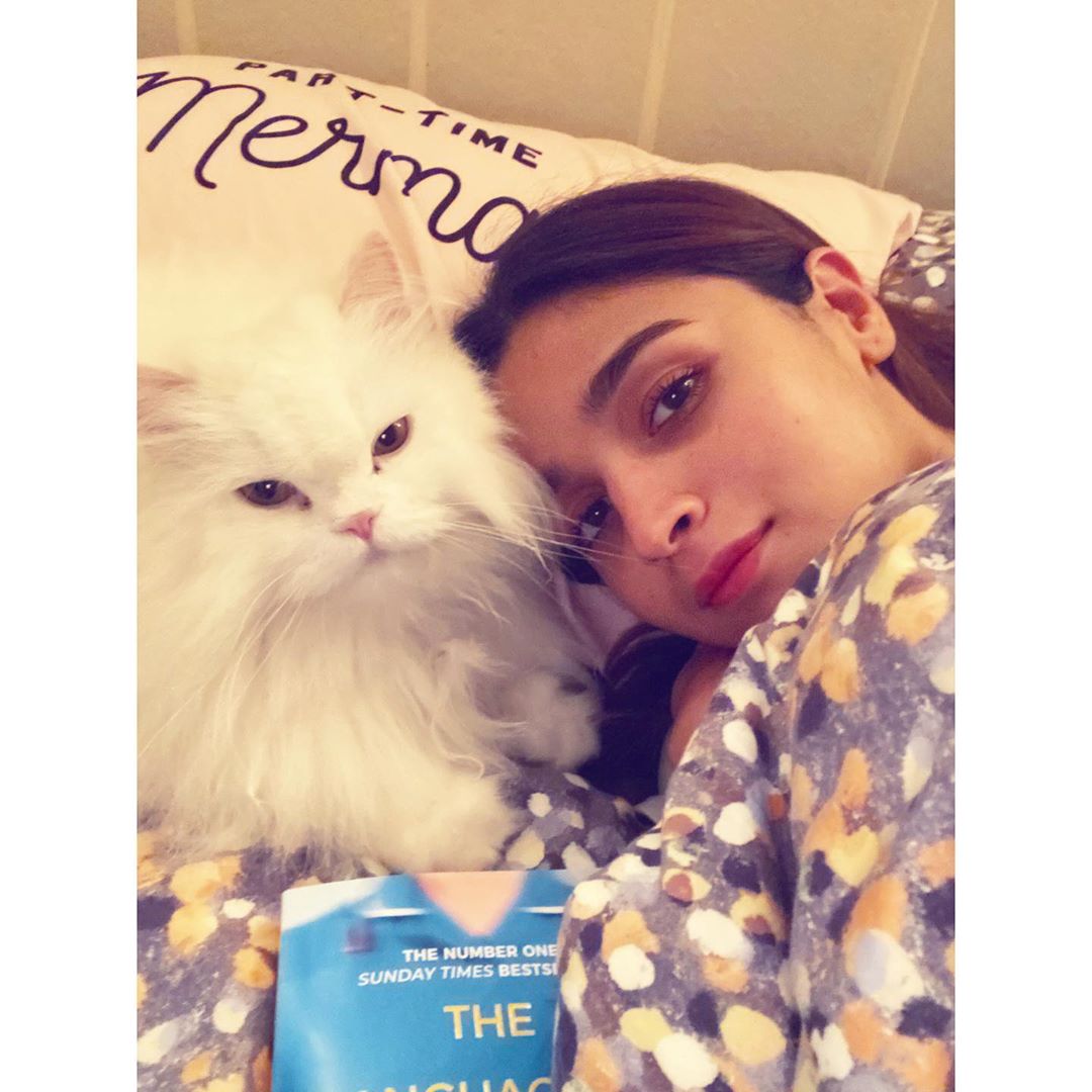 Alia Bhatt Shares Adorable Selfie With Feline Friend - Masala.com