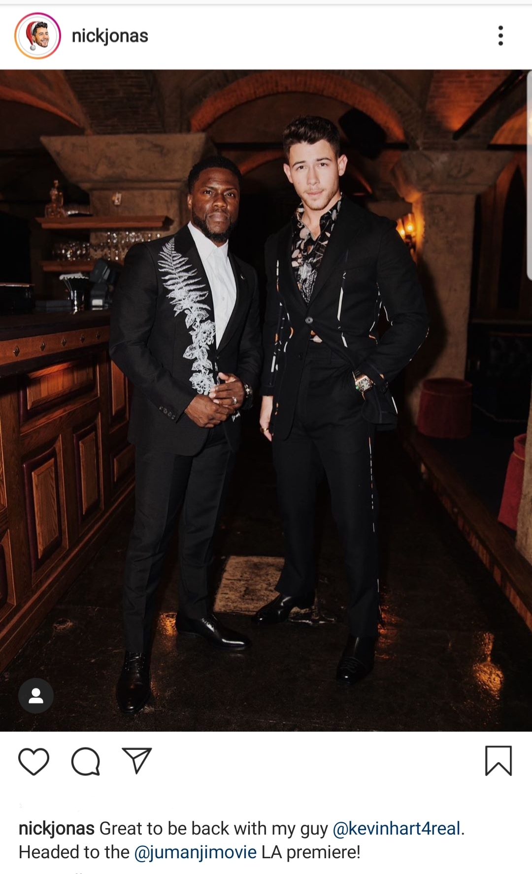 Nick Jonas is Glad to Be Back With Kevin Hart for Jumanji: The Next ...