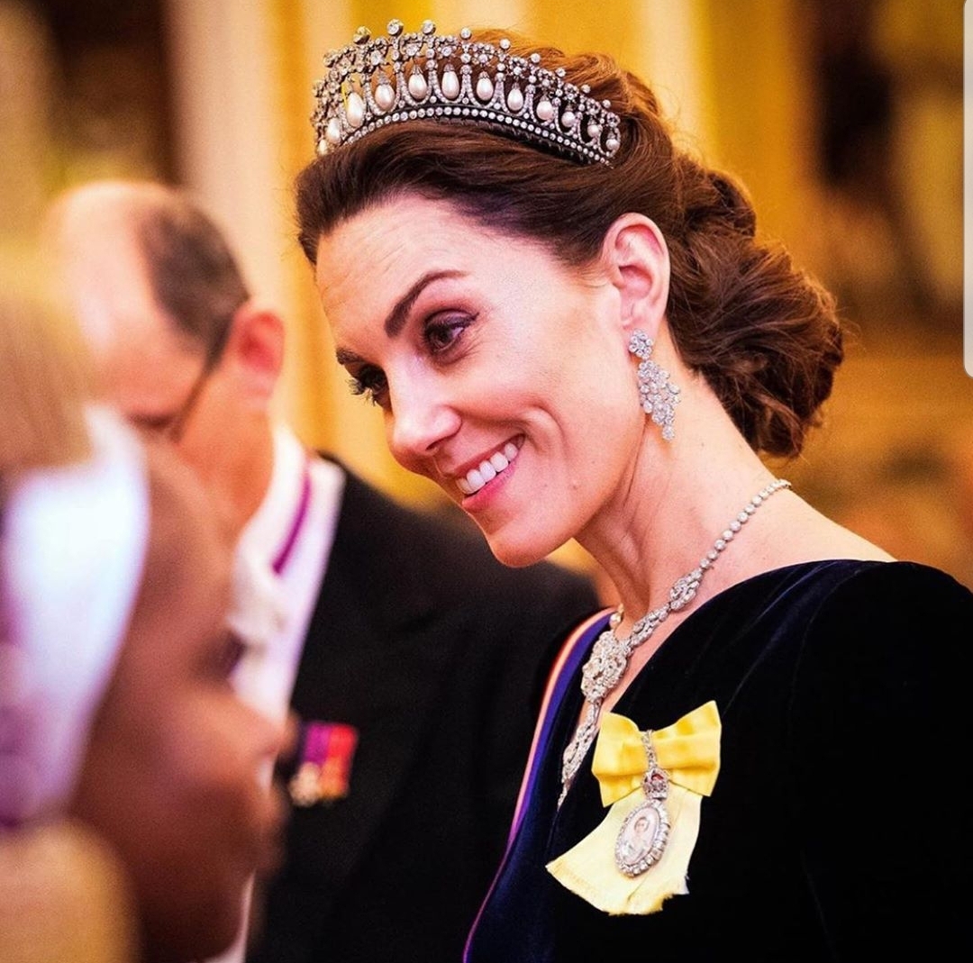 Kate Middleton Wears the Royal Victorian Order Once Again - Masala.com