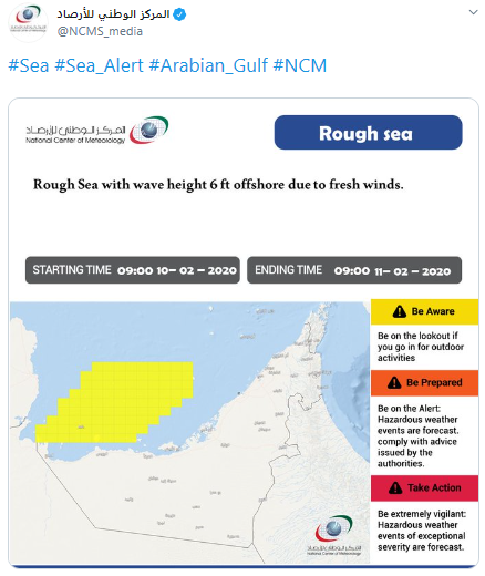 UAE Weather: Sandstorms, Rainfall Expected in Dubai and Abu Dhabi ...