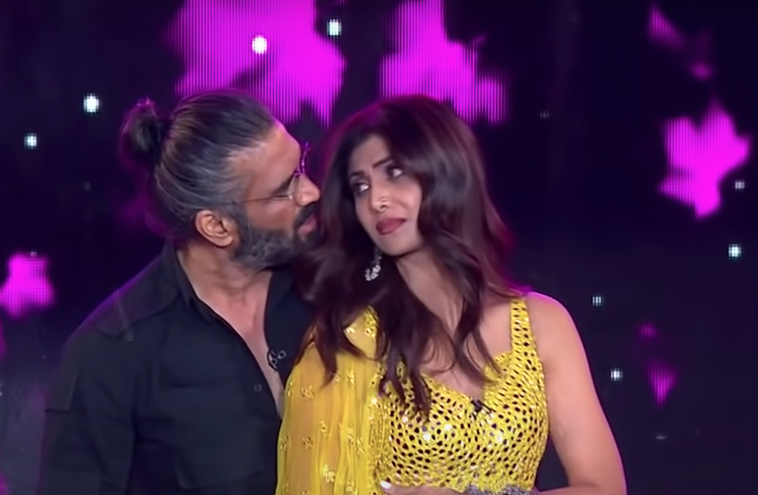 WATCH: Suneil Shetty, Shilpa Shetty recreate their Dhadkan romance - Masala.com