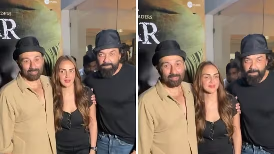 Gadar 2: Deol Siblings Reunion: Sunny and Bobby make rare public ...