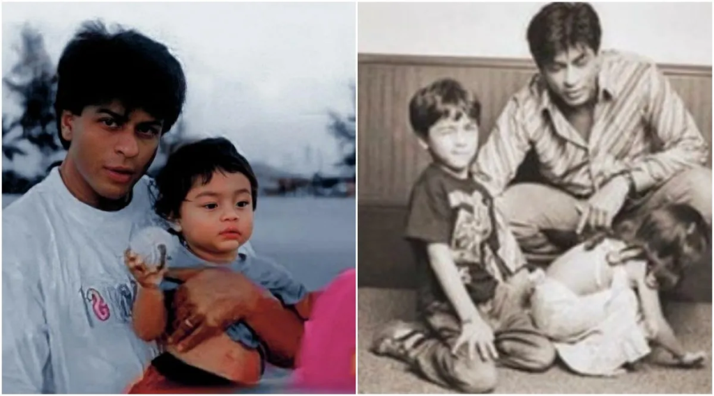 Shah Rukh Khan and his famous kids: Here are their unseen childhood ...
