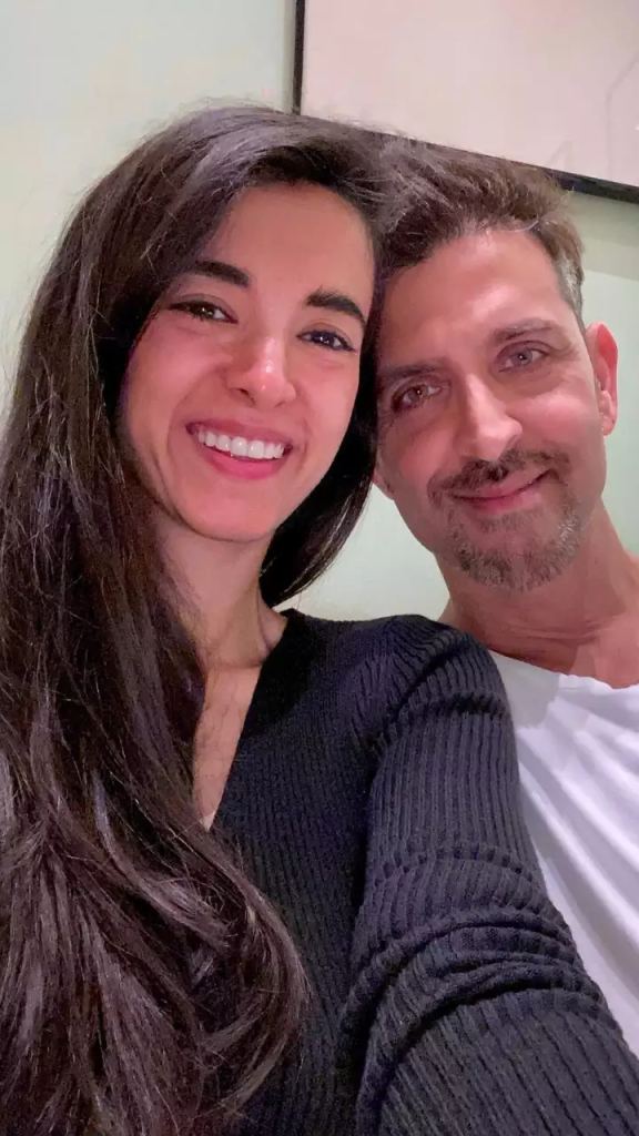 Hrithik Roshan shares shirtless pictures and Saba Azad can't stop praising his abs: See Pic Here ...