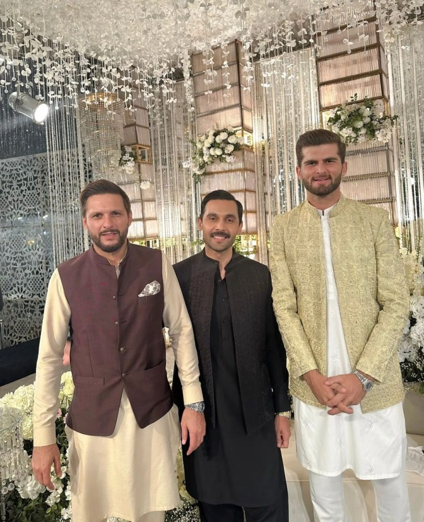 Shaheen Shah Afridi weds Shahid Afridi's daughter Ansha in lavish wedding - Masala.com