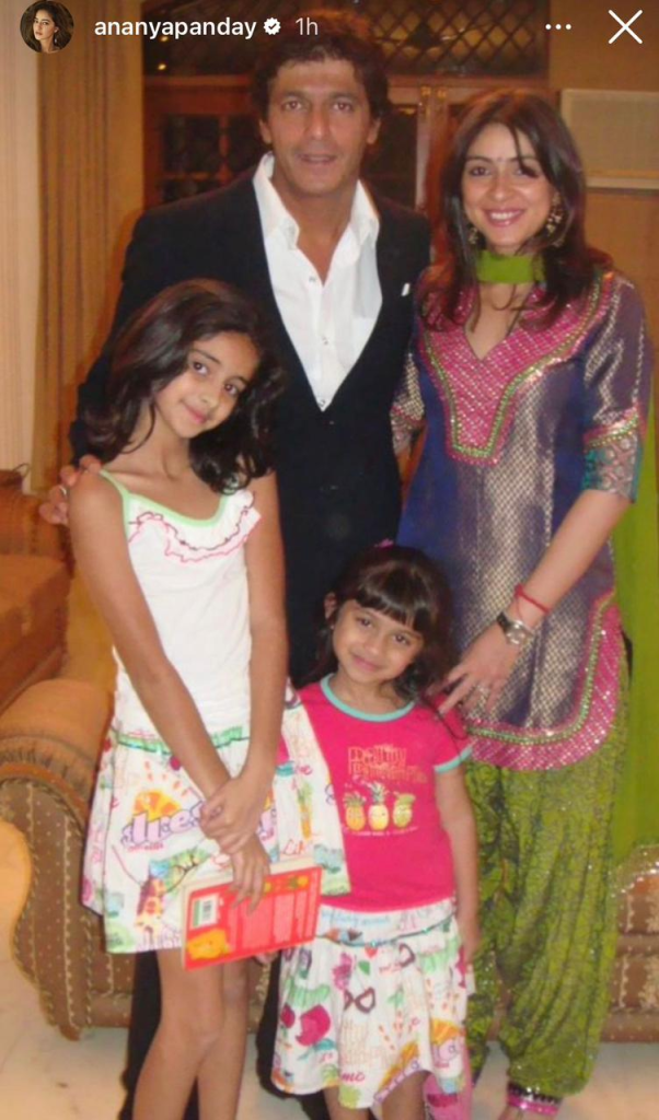 Ananya Panday shares priceless UNSEEN pics with dad Chunky Panday on ...