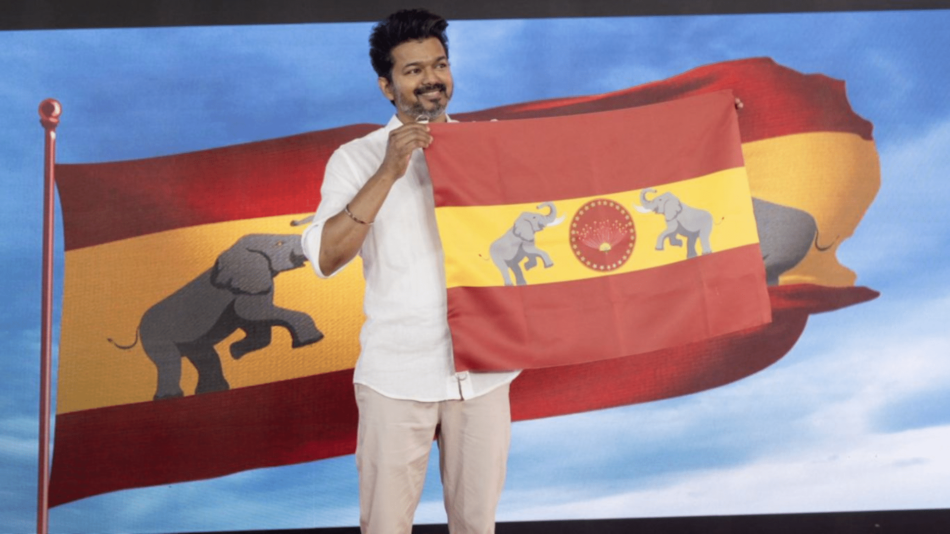 As Thalapathy Vijay launches his party TVK flag, here's a look at other Tamil actors who ...