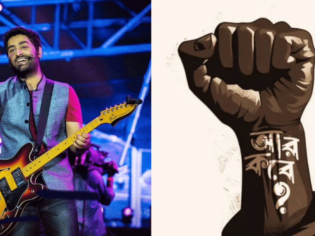 Arijit Singh hits back at a fan who asks him to perform Aar Kobe- a ...