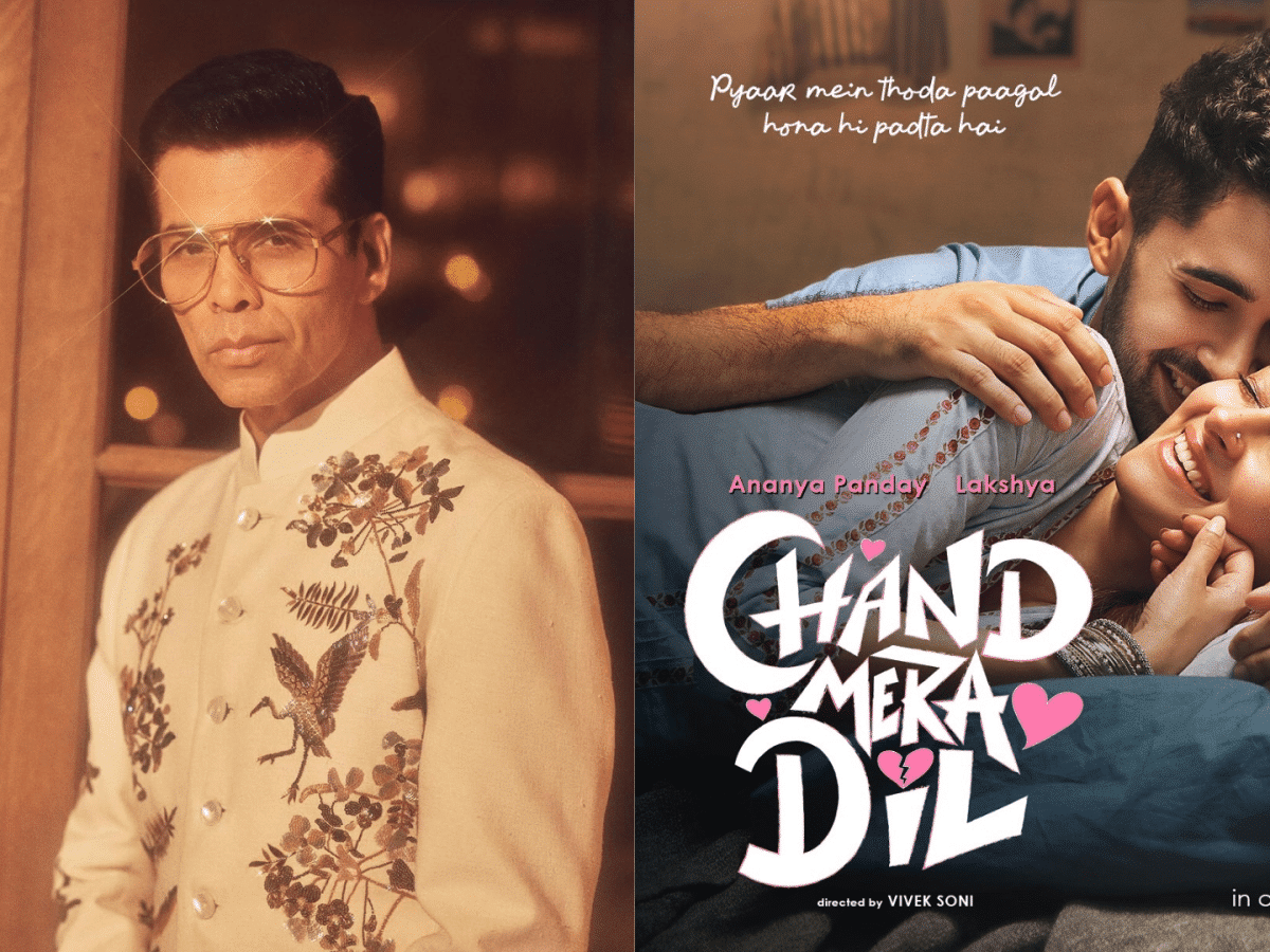 Karan Johar announces 'Chand Mera Dil' with Ananya Panday & Lakshya ...