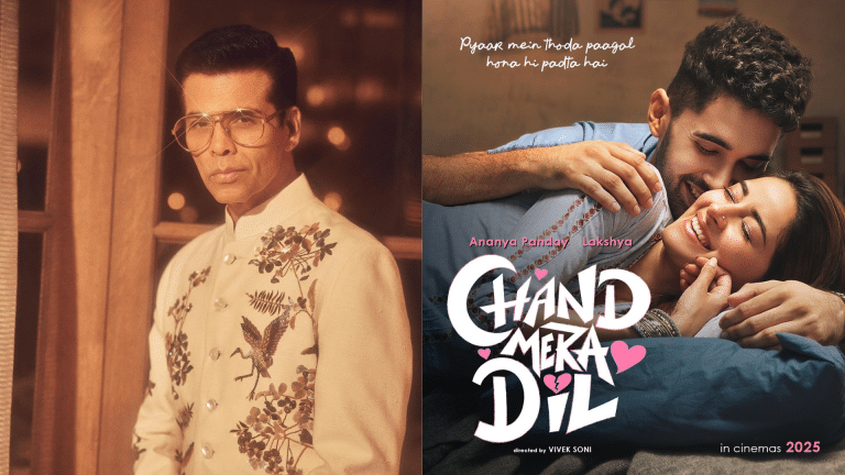 Karan Johar announces 'Chand Mera Dil' with Ananya Panday & Lakshya ...
