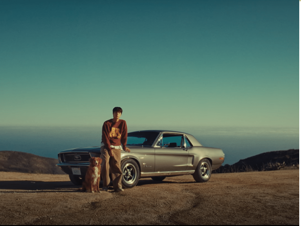 Jin's lead solo song 'Running Wild' out now! BTS member is looking for love with his cute dog as ...