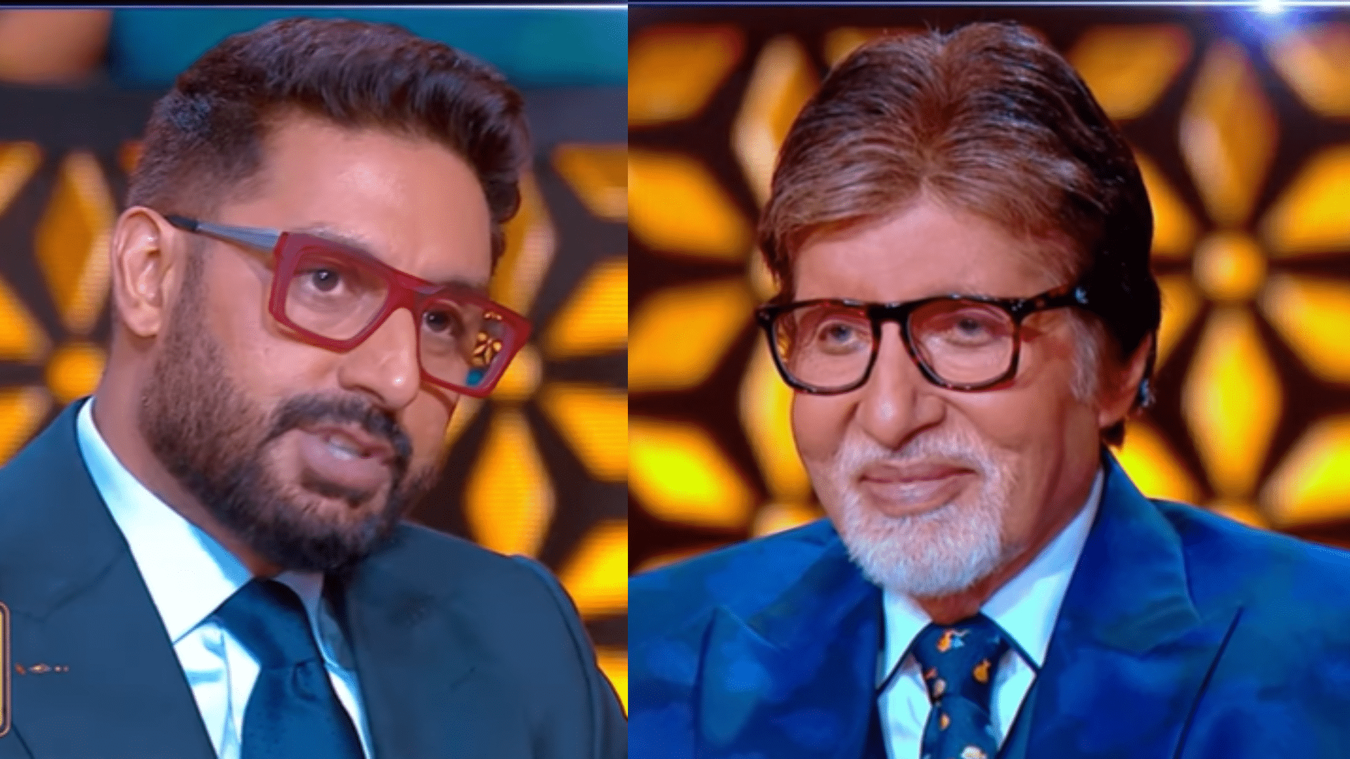 Kaun Banega Crorepati 16: Abhishek Bachchan and Amitabh Bachchan share an emotional father-son ...