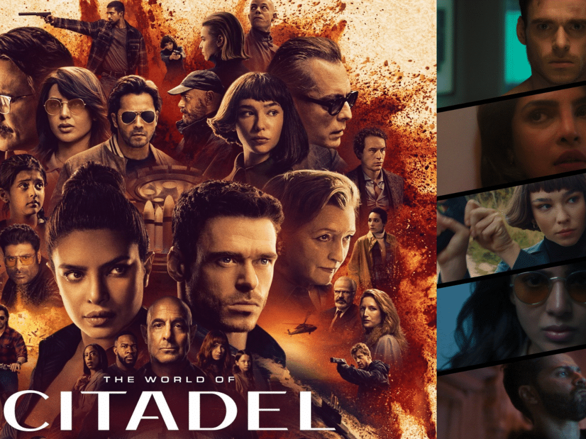 Priyanka Chopra shares an interesting glimpse of 'Citadel across time and space', "Three Series ...