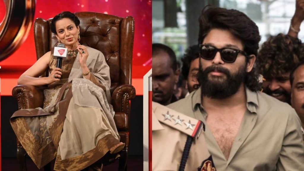 Pushpa 2 Stampede Controversy Did Kangana Ranaut Take A Dig At Allu