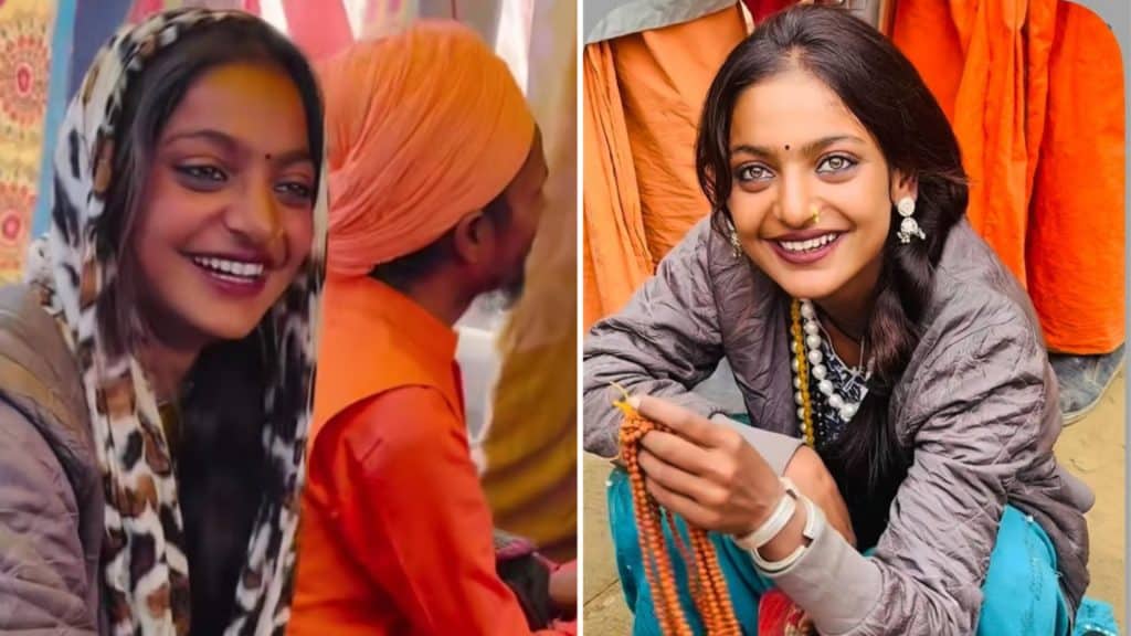 Mahakumbh 2025 Viral Sensation Mona Lisa Smashes A Fans Phone In Anger As He Records Her Video