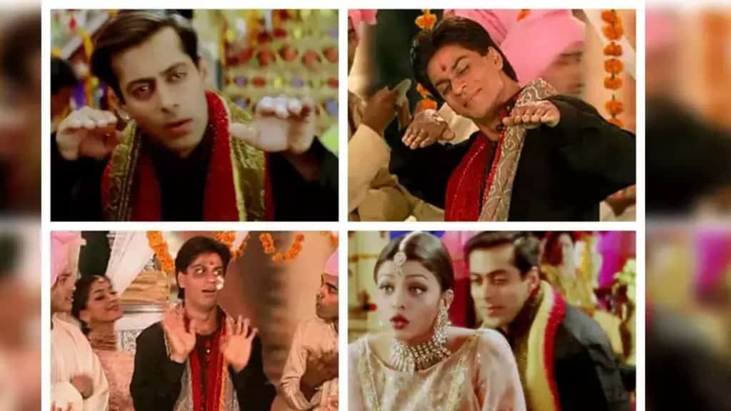 When Shah Rukh Khan-Juhi Chawla recreated 'Aankhon Ki Gustakhiyaan' in ...