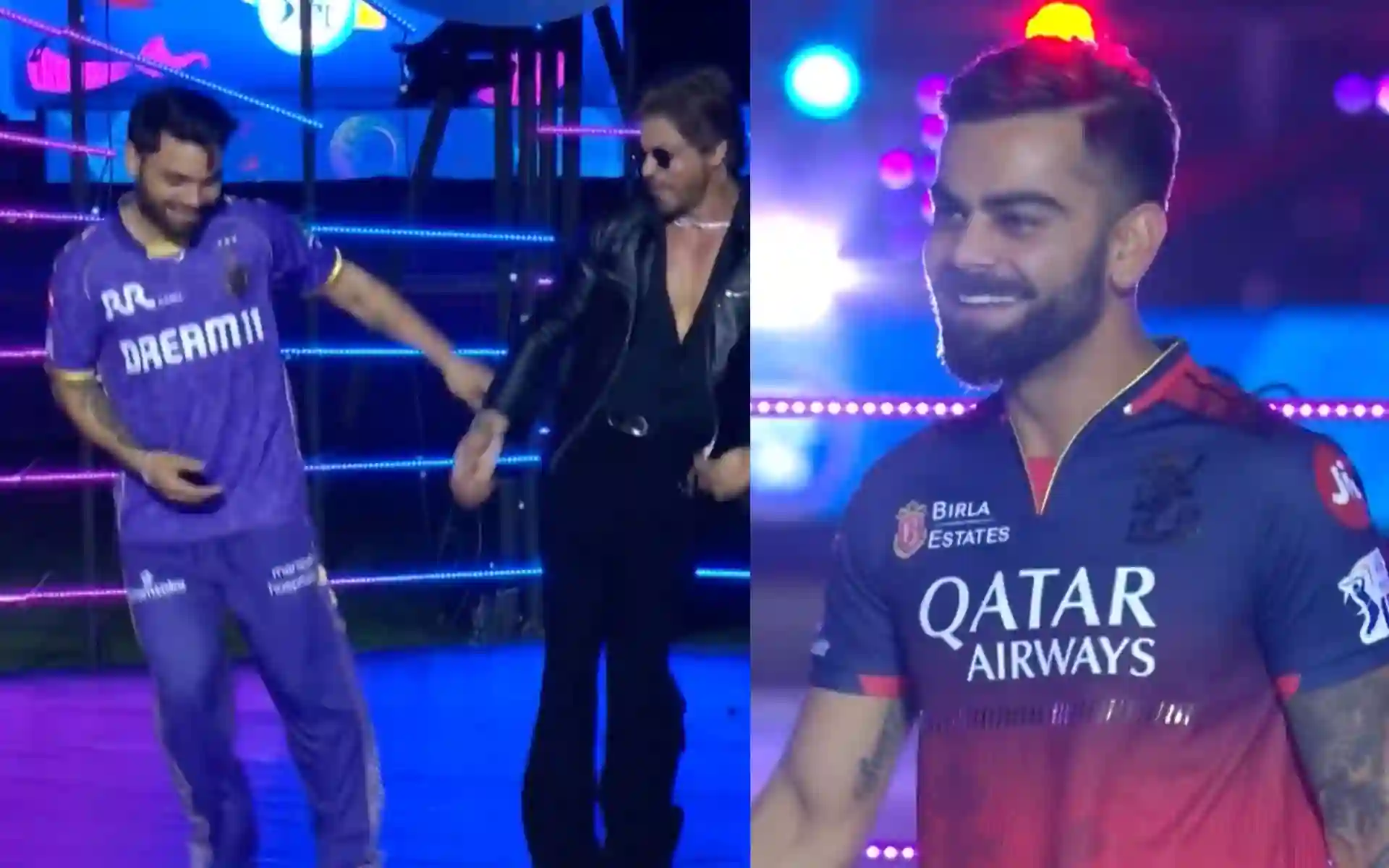 IPL 2025: Rinku Singh greets Shah Rukh Khan, ignores Virat Kohli