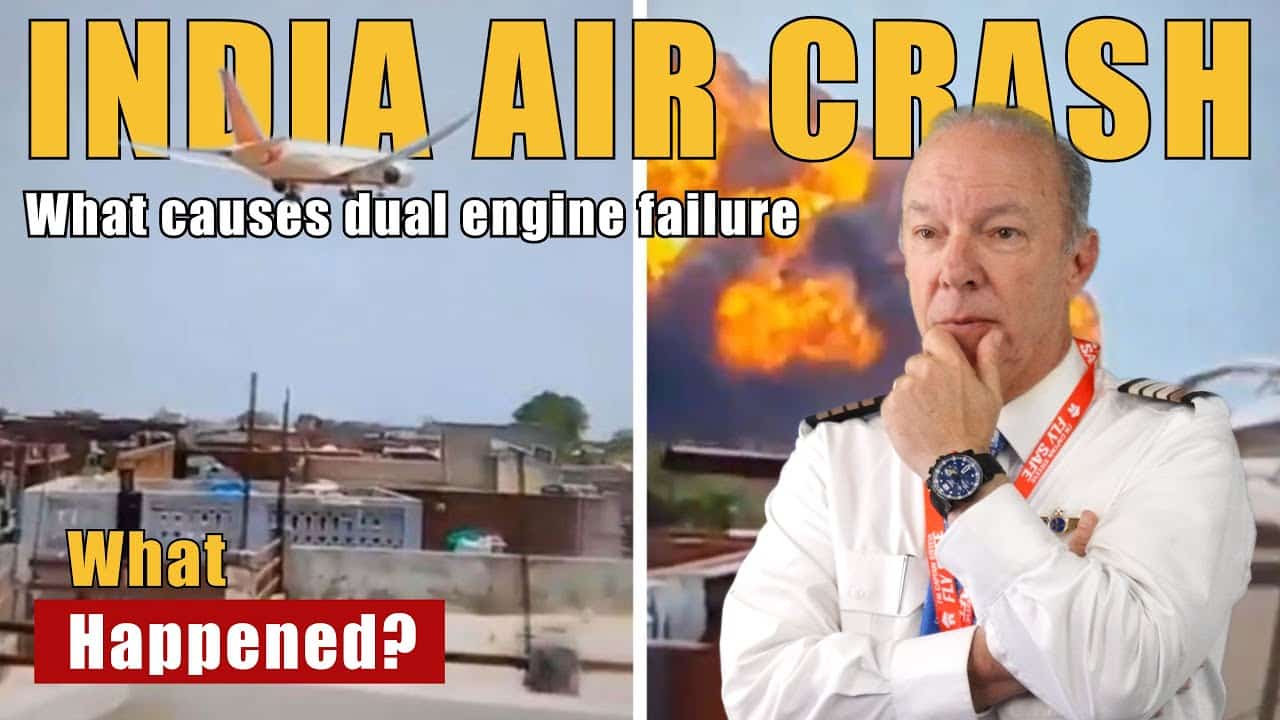 YouTuber Captain Steeve shares video on Air India flight 171