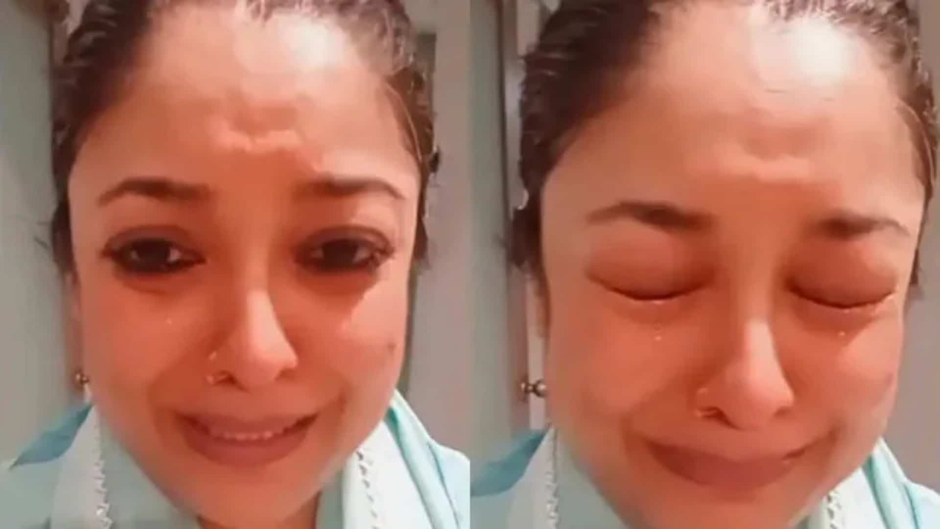 Tanushree Dutta breaks down in viral video, makes shocking revelations as netizens left worried ...