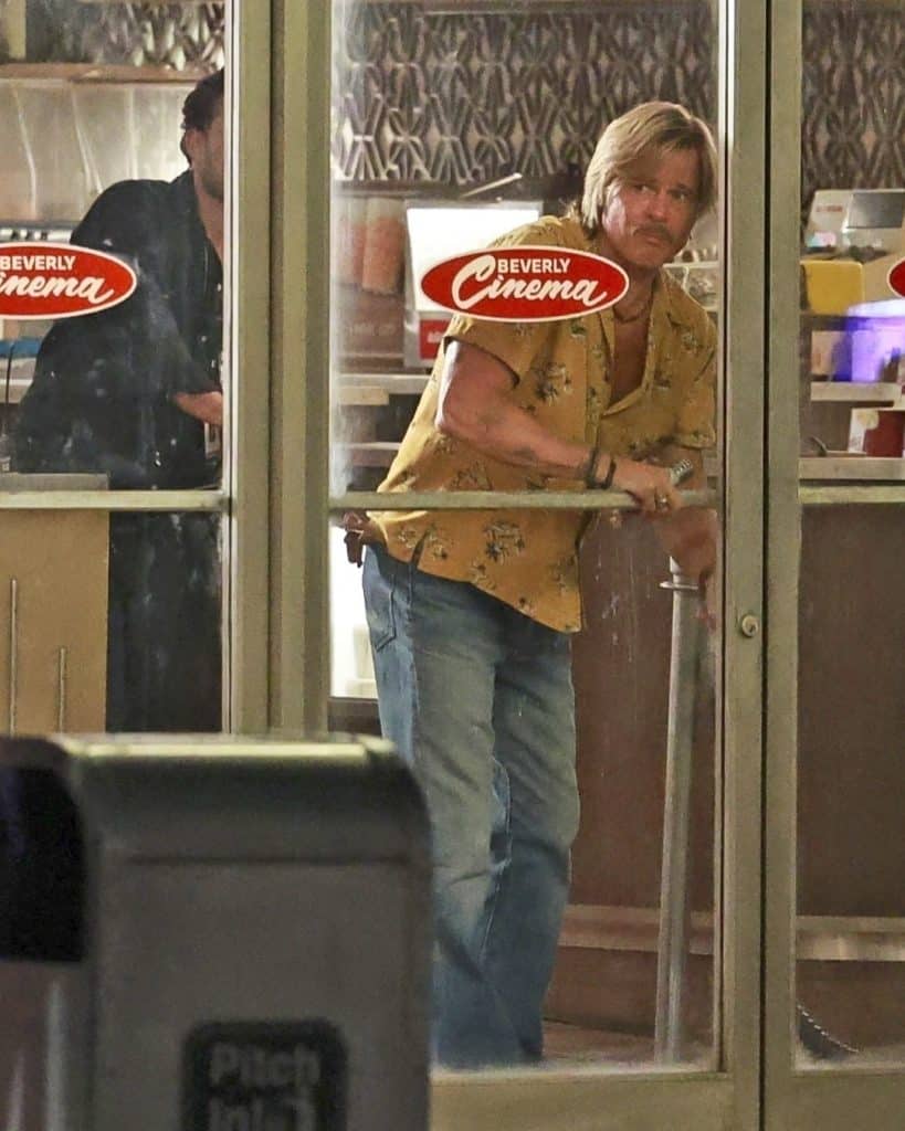 Brad Pitt debuts new look for The Adventures of Cliff Booth