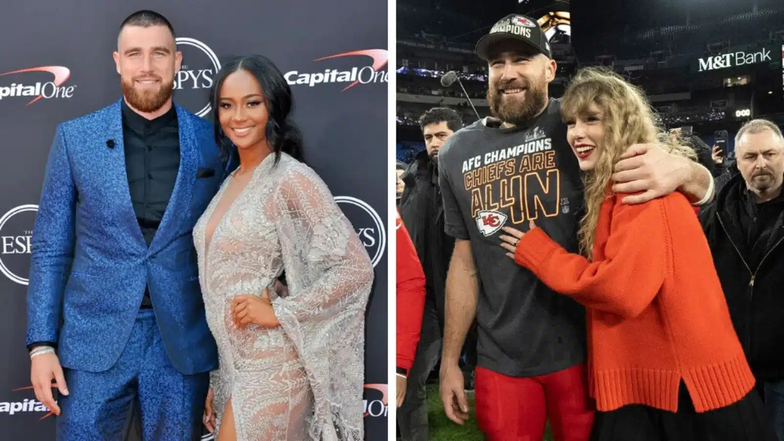 Travis Kelce's former girlfriend has a reaction to his engagement with Taylor Swift